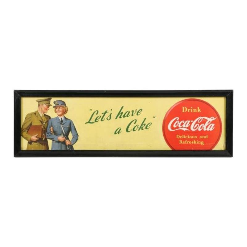 Handmade Cardboard Coca-Cola Sign Value & Price Guide