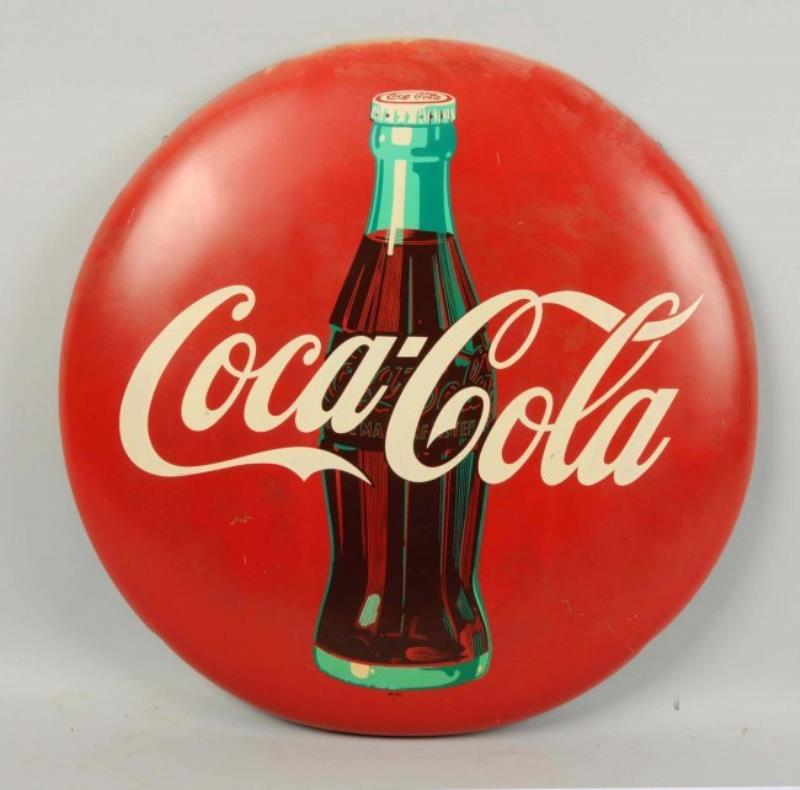 Coca - Cola Button Sign Value & Price Guide