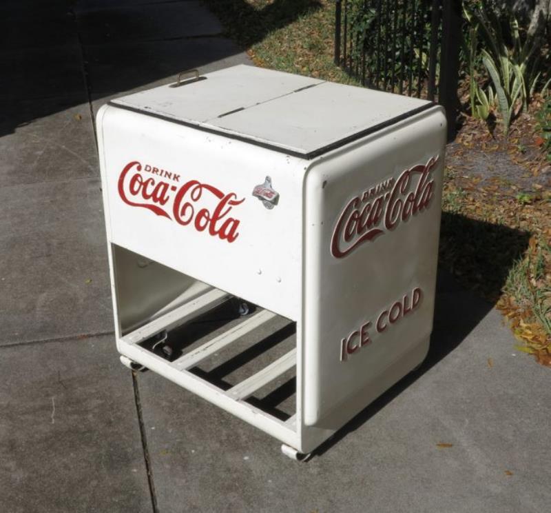 Drink Coca Cola Standing Lighted Advertising Sign Value & Price Guide