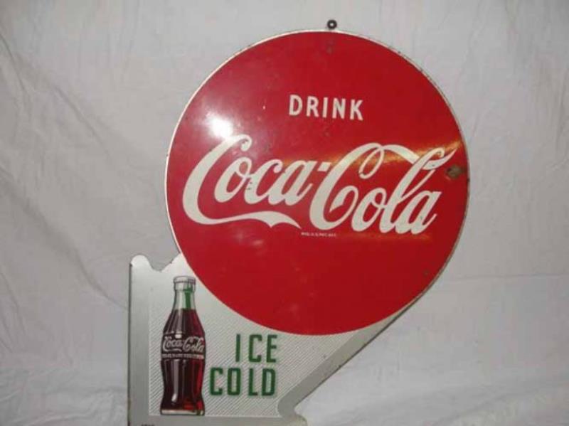 1953 Coca-Cola tin sign Value & Price Guide 1953 Coca-Cola tin sign Value & Price Guide