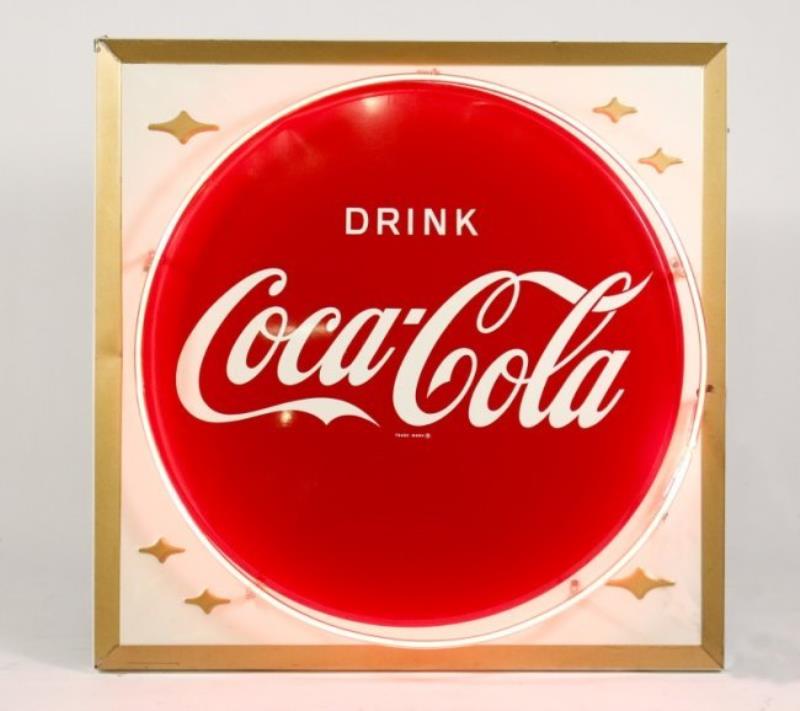 HANGING COCA-COLA ADVERTISING LIGHTS Value & Price Guide