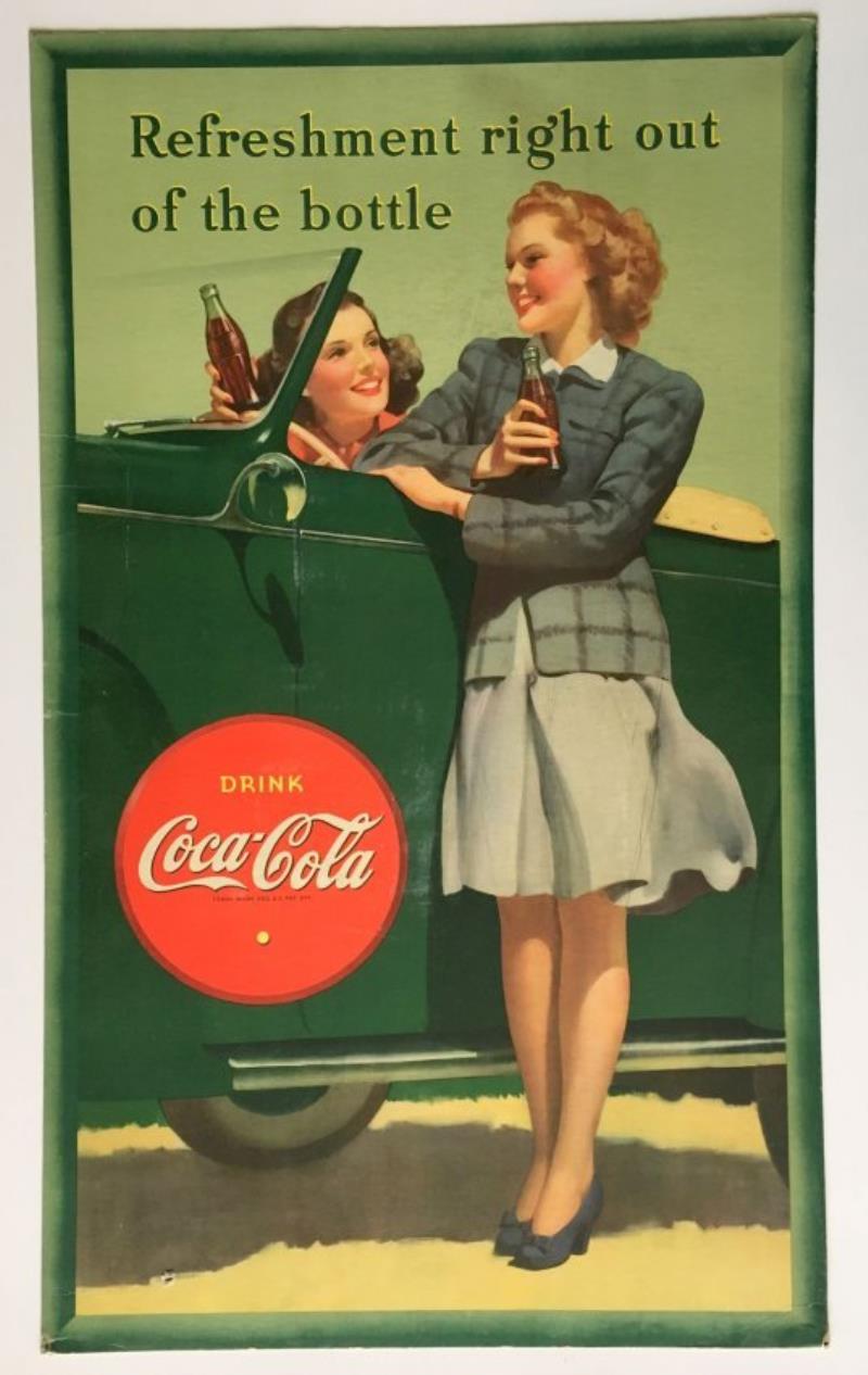 COCA-COLA CARDBOARD 1942 Value & Price Guide
