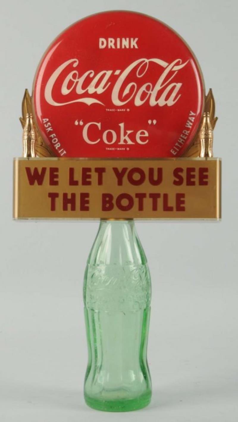 1950's Coca-Cola Bottle Topper Display Value & Price Guide