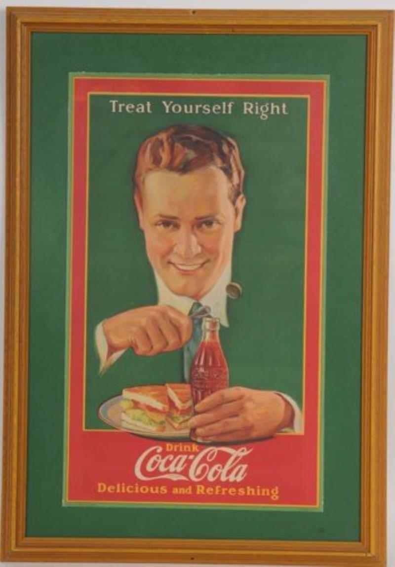 1910 COCA-COLA PAPER POSTER Value & Price Guide