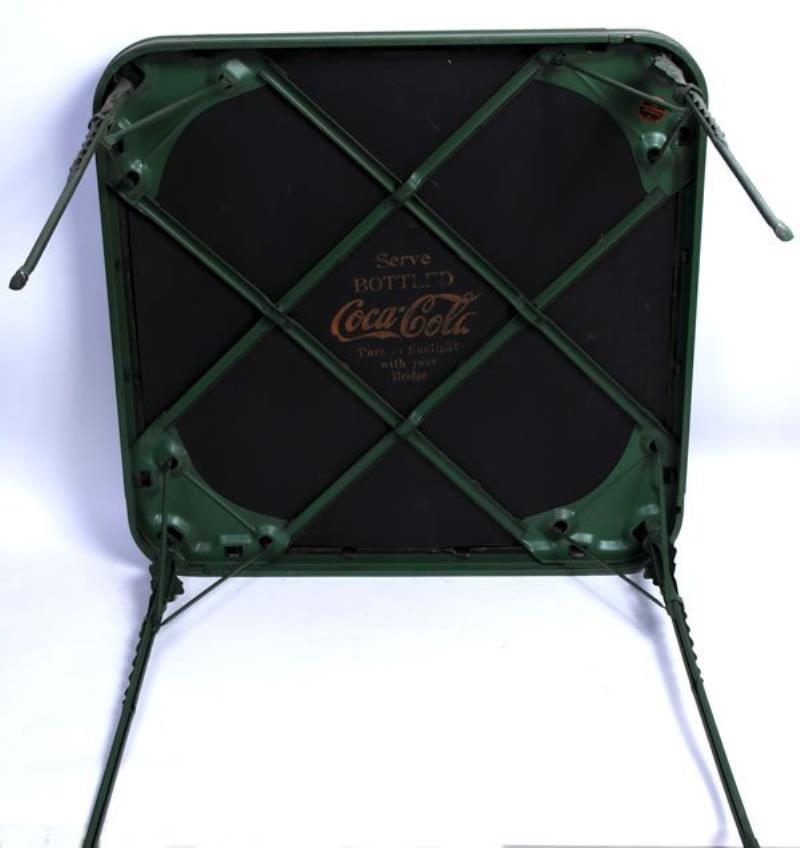 RARE 1920S COCA-COLA CARD TABLE Value & Price Guide