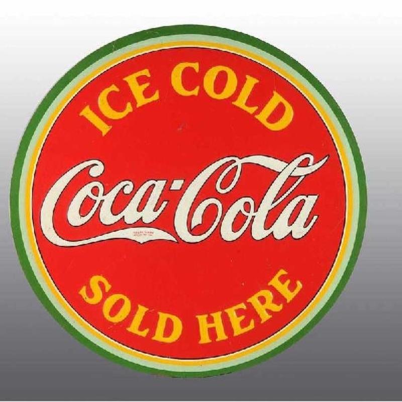 Embossed Tin Coca-Cola Round Sign Value & Price Guide