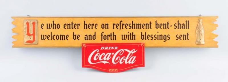 1940 Coca - Cola Kay Displays Sign Value & Price Guide