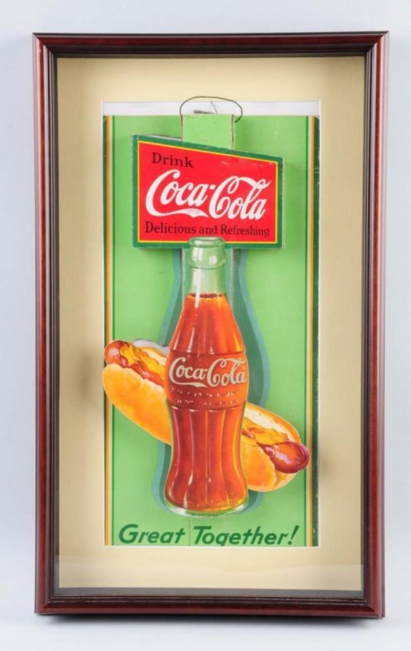 Coca-Cola Bottle Display in Shadow Box Value & Price Guide