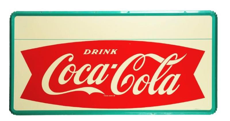 Large Vintage Coca-Cola Tin Sign Value & Price Guide