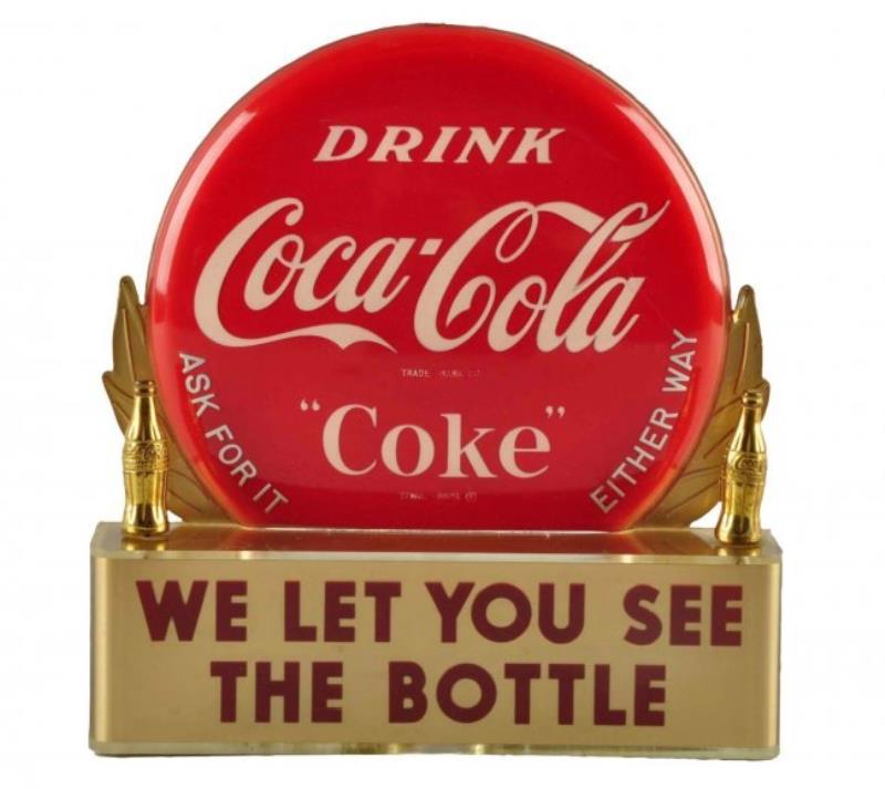 1950's Coca-Cola Bottle Topper Display Value & Price Guide