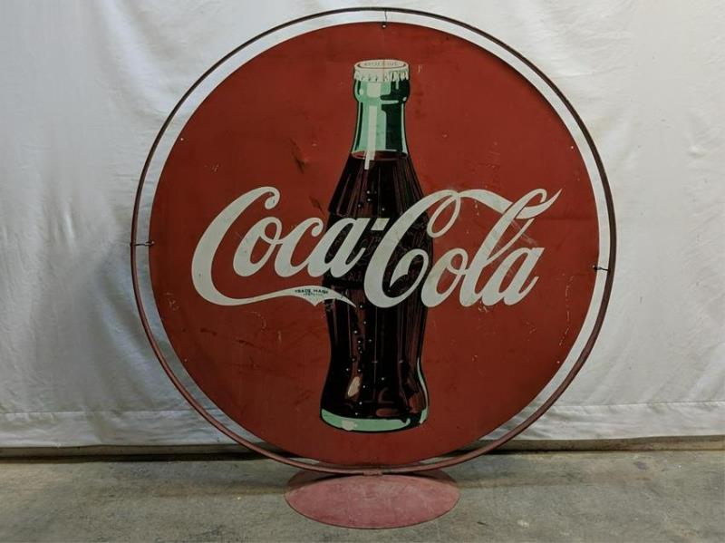 Embossed Plastic Coca-Cola Disc with Glass Value & Price Guide
