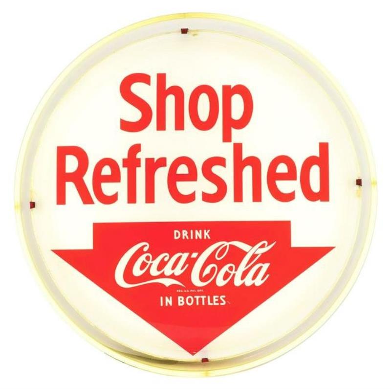 LIGHT-UP COCA-COLA SODA SIGN Value & Price Guide