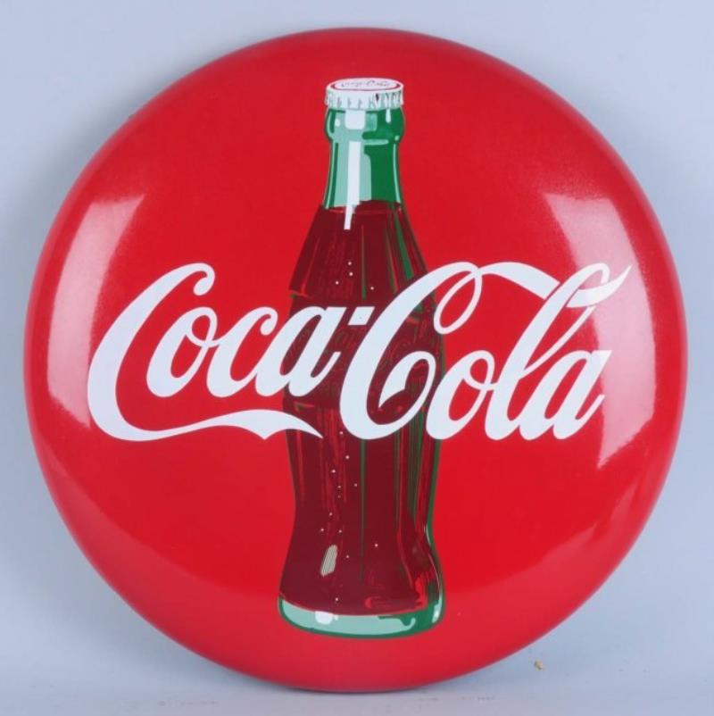 1950's Coca - Cola Button with Bottle Value & Price Guide