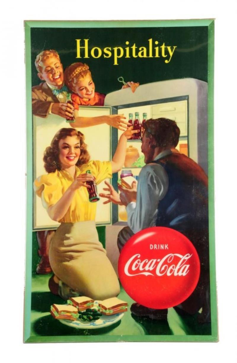 1948 Coca-Cola Vertical Poster Value & Price Guide 1948 Coca-Cola Vertical Poster Value & Price Guide