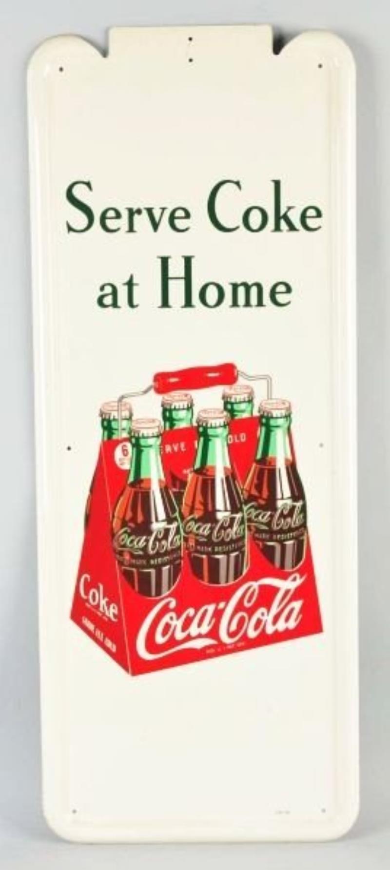 Tin Coca-Cola Pilaster Sign Value & Price Guide