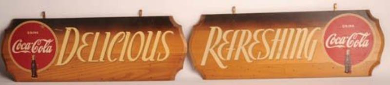 1940'S COCA-COLA KAY DISPLAYS HANGING SIGN Value & Price Guide