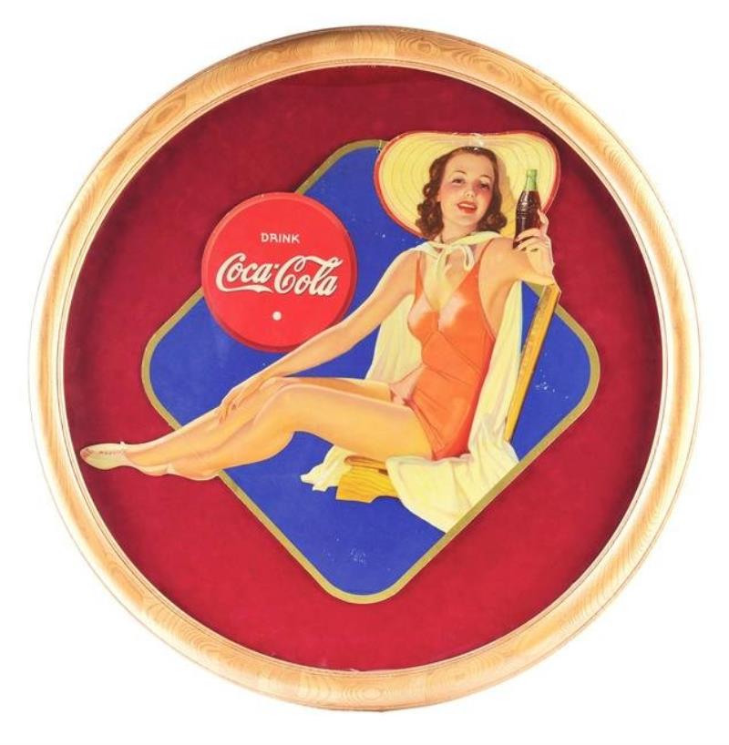 COCA-COLA CARDBOARD LITHOGRAPH Value & Price Guide
