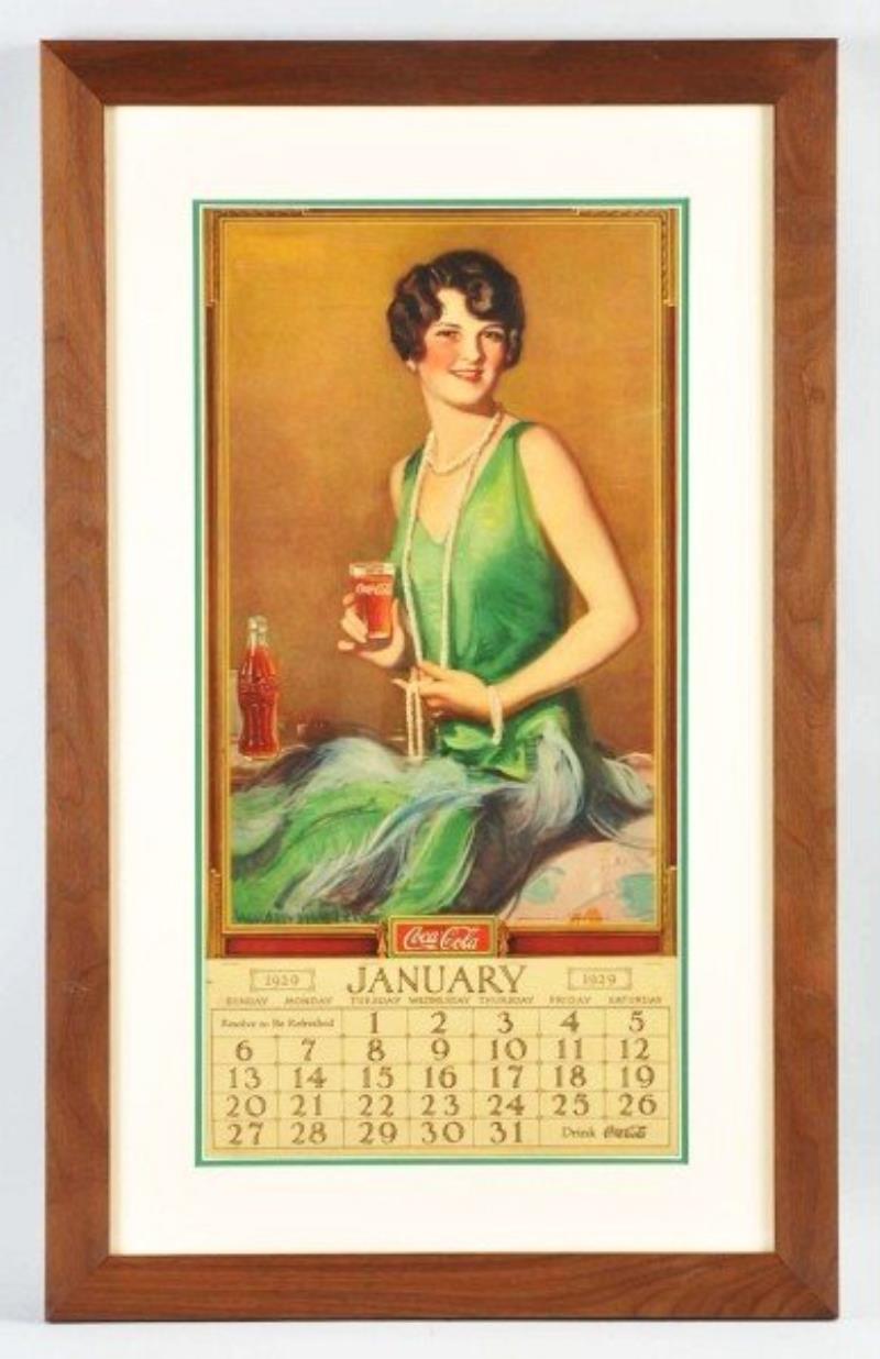 COCA-COLA 1929-1930 CALENDAR Value & Price Guide