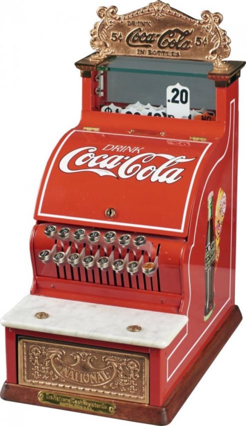 Coca-Cola National Cash Register Model 717 Value & Price Guide