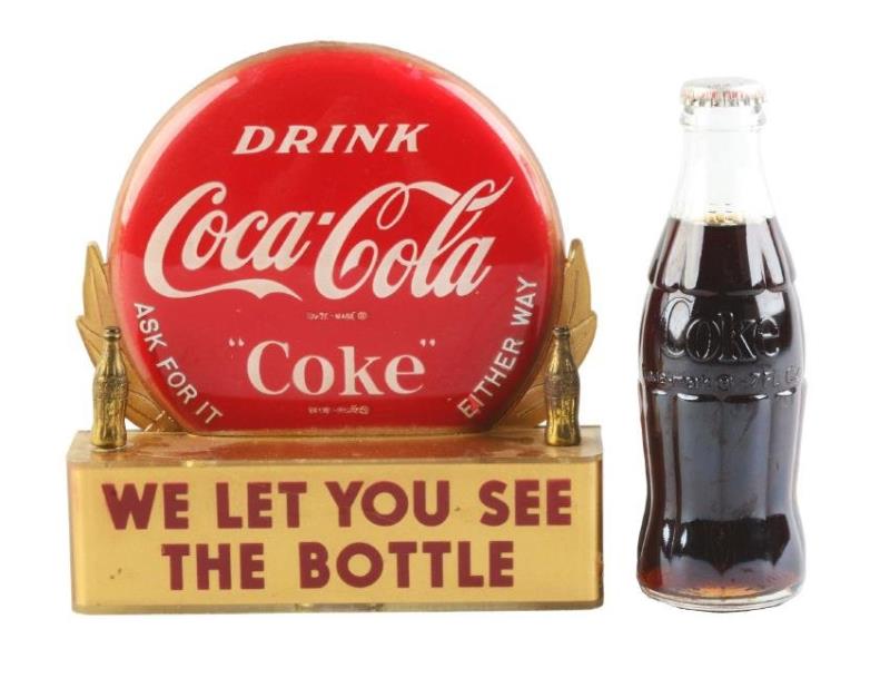 1950's Coca-Cola Bottle Topper Display Value & Price Guide