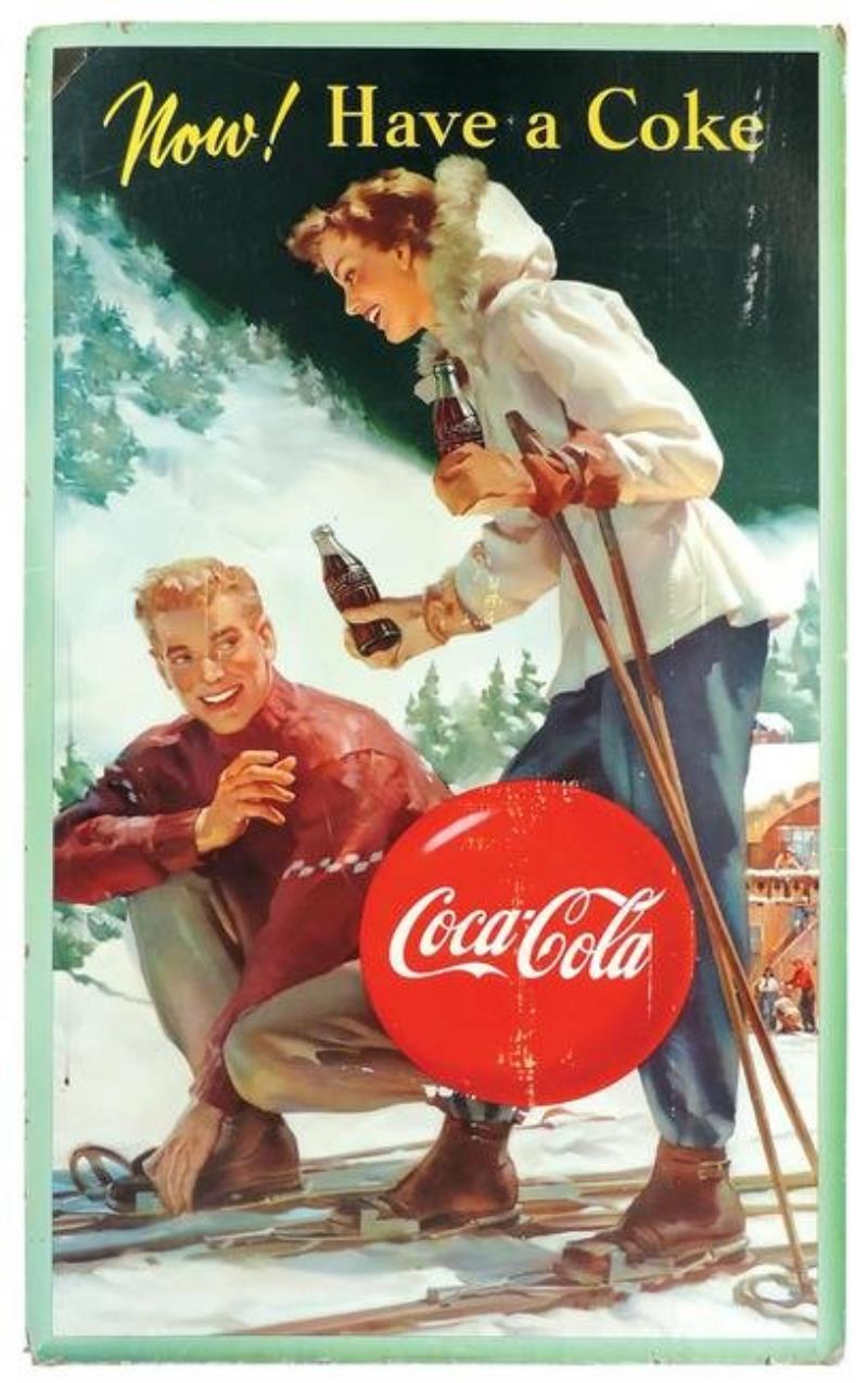 Coca-Cola Baseball Score Keeper, cdbd w/Drink Coca-Cola Value & Price Guide