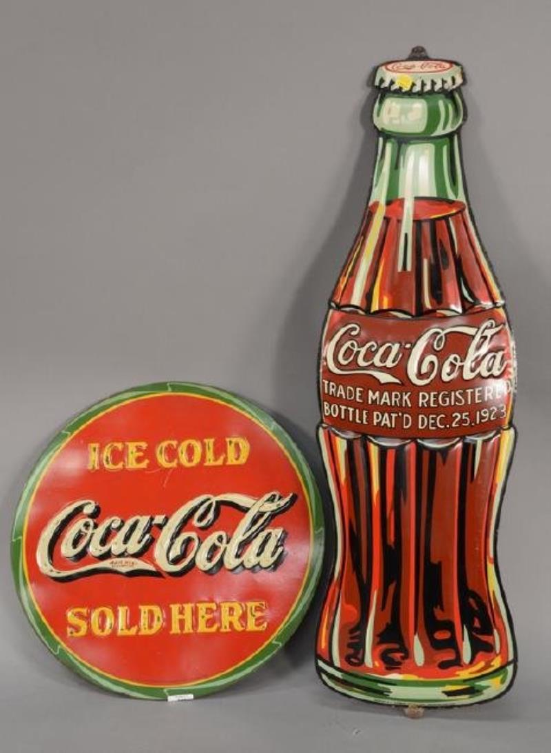 Coca-Cola Embossed Tin Sign Value & Price Guide