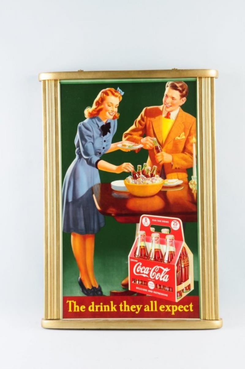 1942 Coca-Cola Sign Value & Price Guide