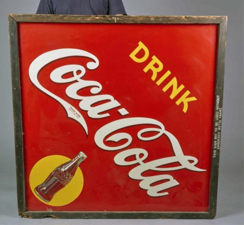 Drink Coca Cola Tin Advertising Sign Value & Price Guide