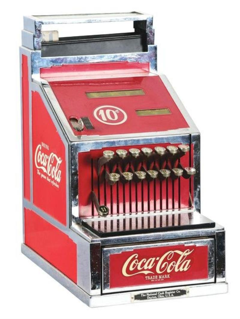 CASH REGISTER RESTORED IN COCA-COLA MOTIF Value & Price Guide